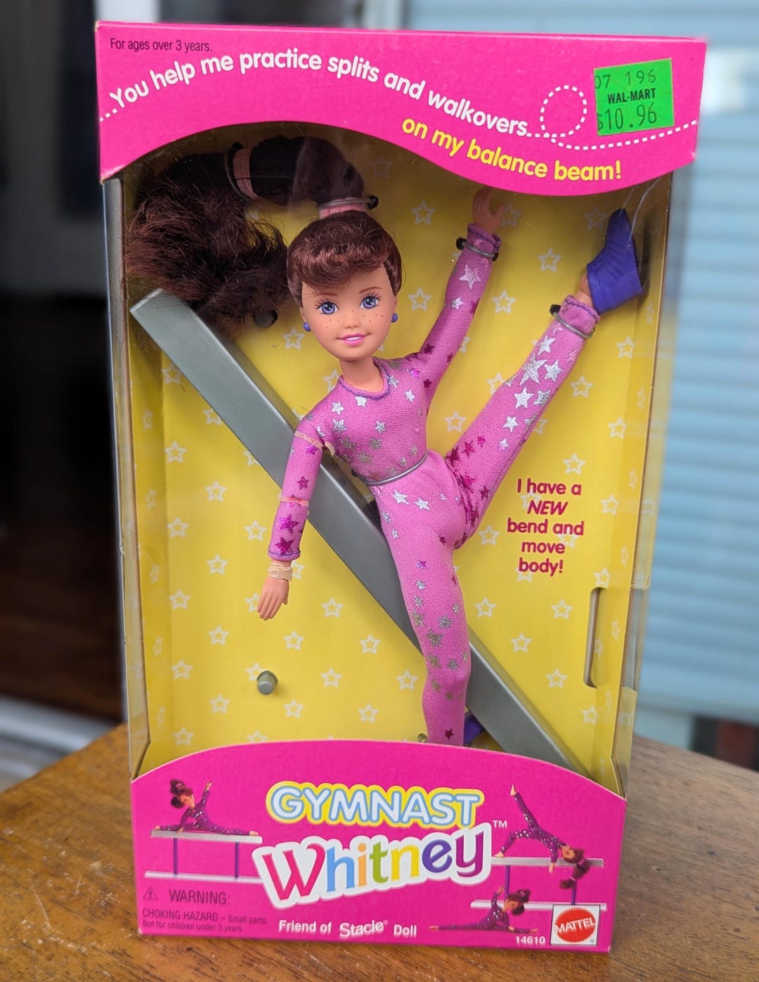 1995 Gymnast Whitney Poseable Barbie Doll Friends of Kelly NRFB 14610 ...