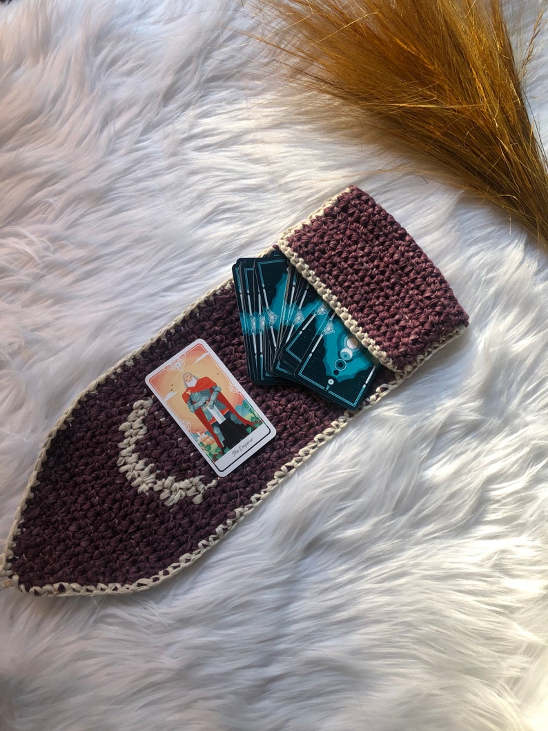 Tarot Pouch Crochet Pattern. Beginner Crochet Easy Pattern - Etsy