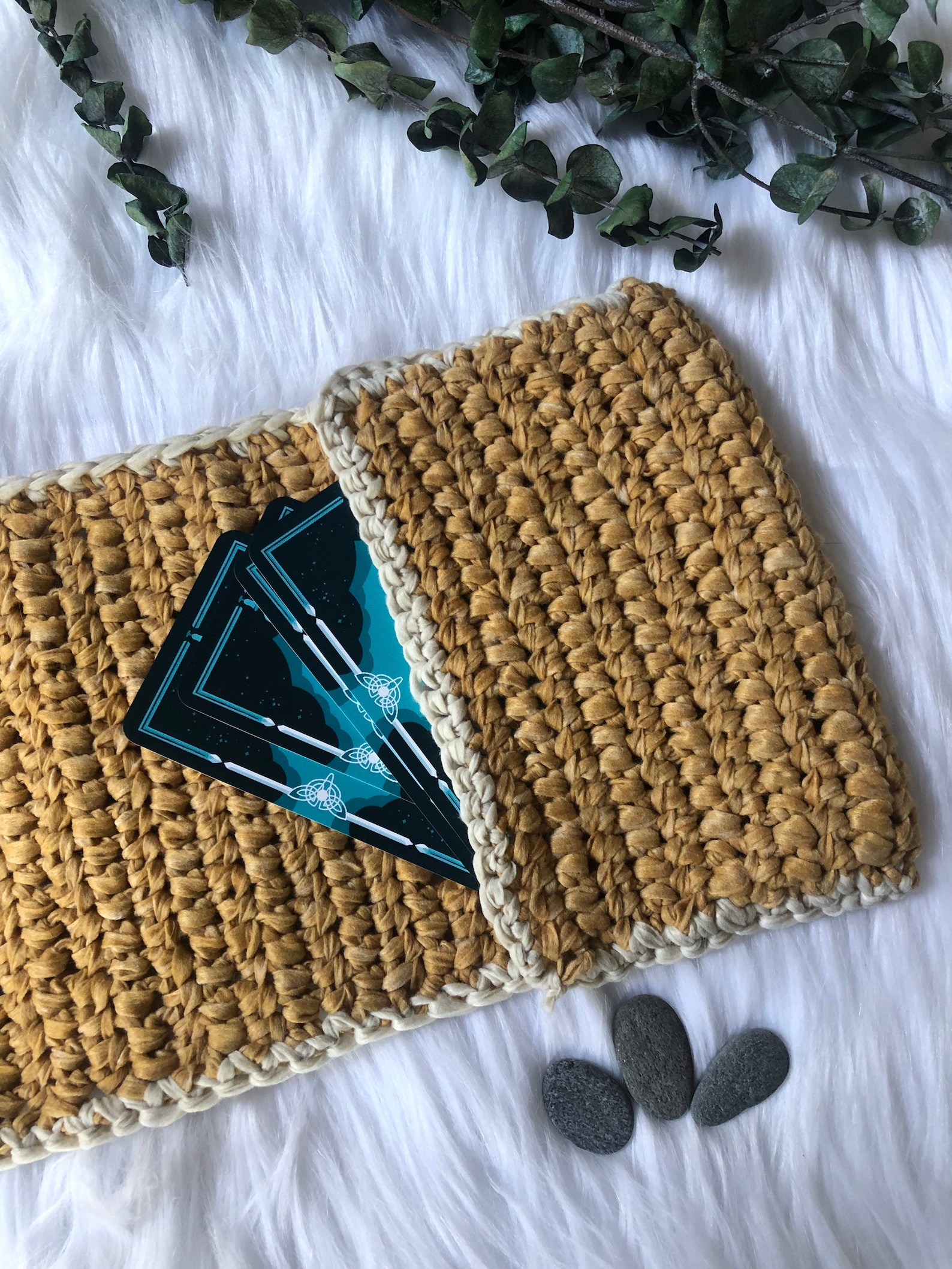 Tarot Pouch Crochet Pattern. Beginner Crochet Easy Pattern, Crochet ...