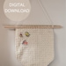 Enamel Pin Banner Crochet Pattern. Beginner Crochet Easy Pattern ...