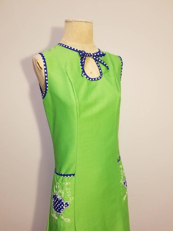 COOKS In The KITCHEN DRESS // Amazing Vintage 60's Br… - Gem