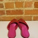 HOT PINK MULES // Vintage Beaded Ethnic Moroccan Slip on Flats Preppy ...
