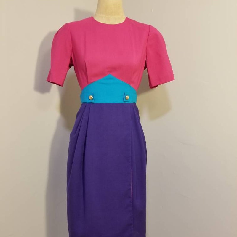90s Color Block - Etsy