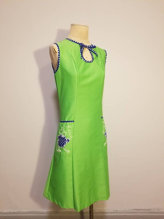 COOKS In The KITCHEN DRESS // Amazing Vintage 60's Br… - Gem