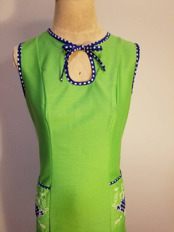 COOKS In The KITCHEN DRESS // Amazing Vintage 60's Br… - Gem