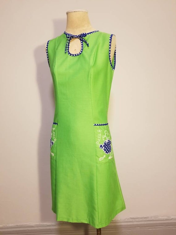 COOKS In The KITCHEN DRESS // Amazing Vintage 60's Br… - Gem