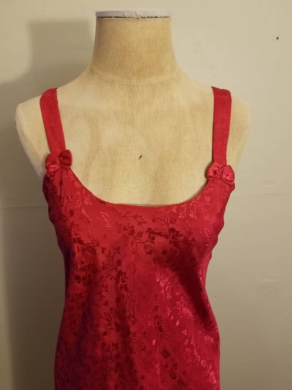 CONTESSA DI ROMA Lingerie Set // 80s Sexy Red Teddy N… - Gem