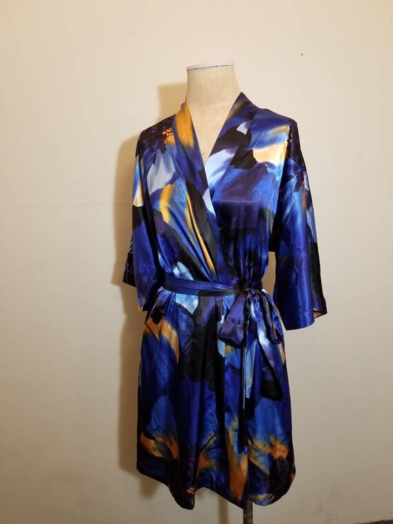 NOT FOR SALE / Morgan Taylor Intimates Robe Cobalt Ro… - Gem