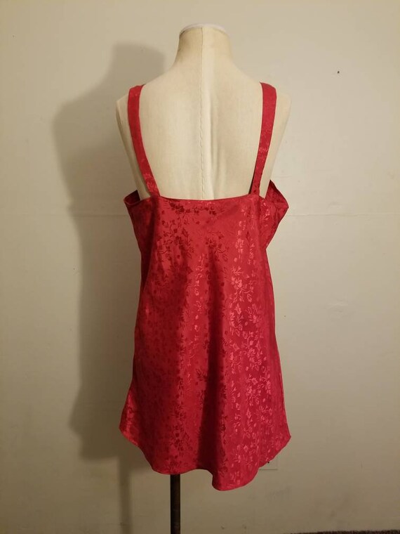 CONTESSA DI ROMA Lingerie Set // 80s Sexy Red Teddy N… - Gem