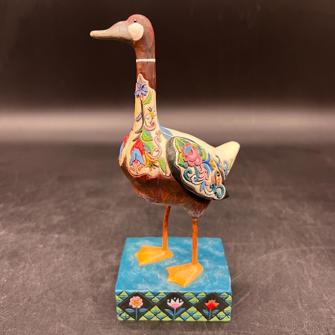 Jim Shore Heartwood Creek 2003 Lady of the Lake Goose Enesco 117148 ...