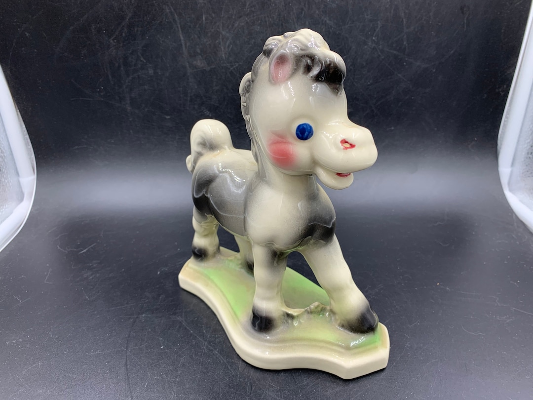 Rempel Frisky the Pony Figurine Diamond Pottery Vintage 1950s FREE ...