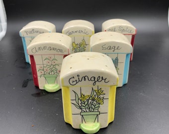 Ceramic Spice Houses - Etsy