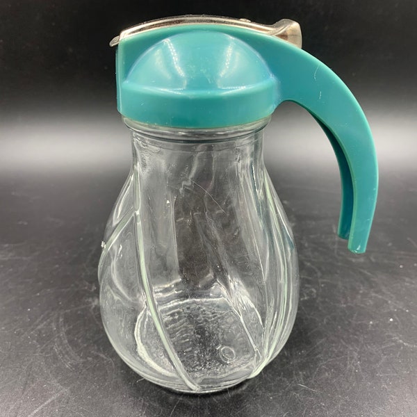 Glass Syrup Pitcher - Etsy