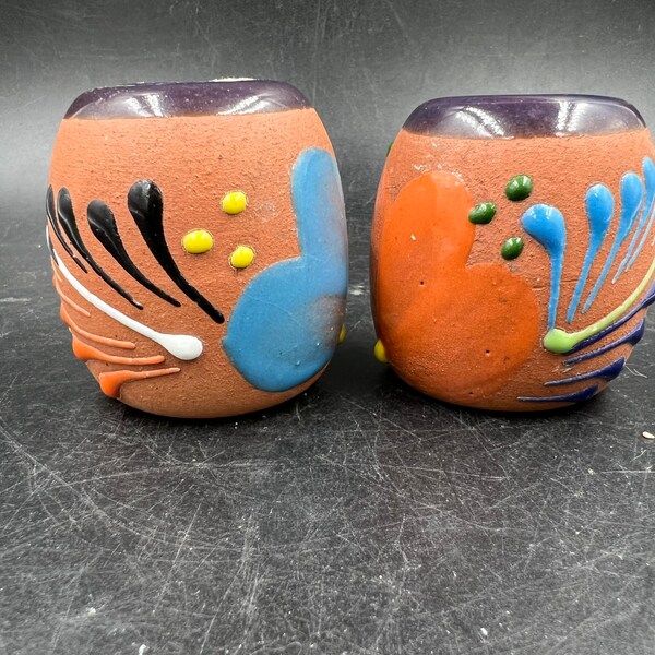 Mexican Salt and Pepper Shakers - Etsy