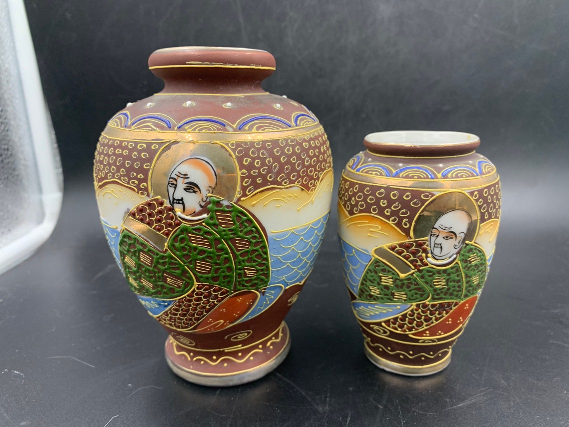 Gold Castle Chikusa Satsuma Handmade Hand Painted Moriage - Etsy