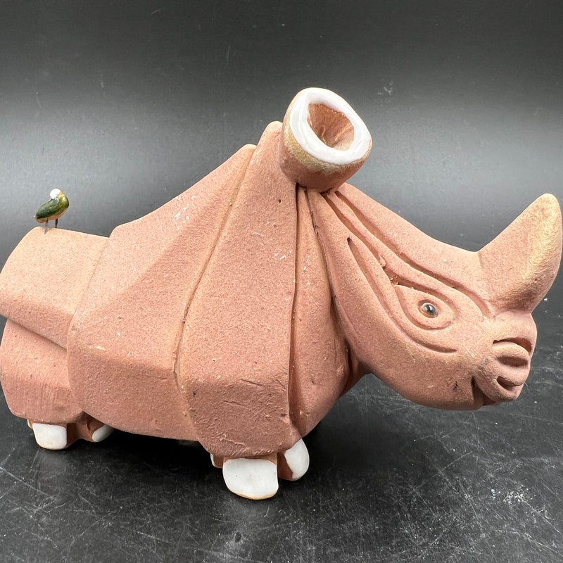 Clay Rhino - Etsy