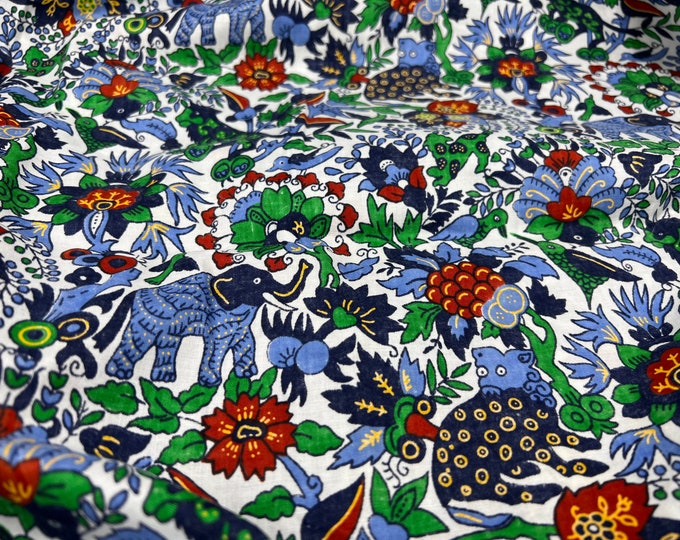 Vlisco Veritable Java Hollandais Fabric, 4 Yards , 54” Wide, - Etsy