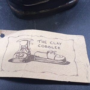 The Clay Cobbler Wall Pocket Planter Shoe Terra-cotta Pottery Floral ...