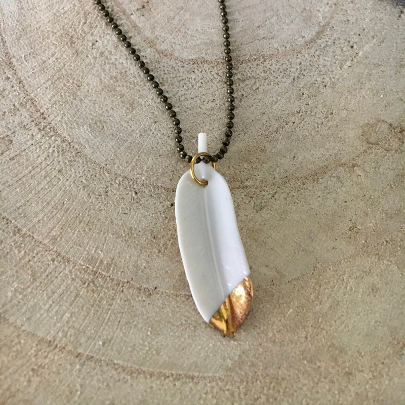 Ceramic Feather - Etsy