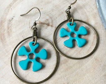 Boat Prop Earrings 3D Printed White Nylon Ship Propellers - Etsy