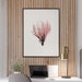 Magnolia Painted Abstract Art Print, Abstract Pinks, Floral Plant ...