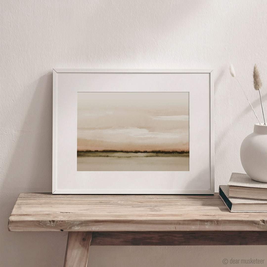 Sunset Fields A3 or A4 Art Print Tasmanian Landscape - Etsy