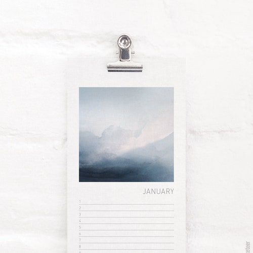 Perpetual Birthday Fish Calendar | Etsy