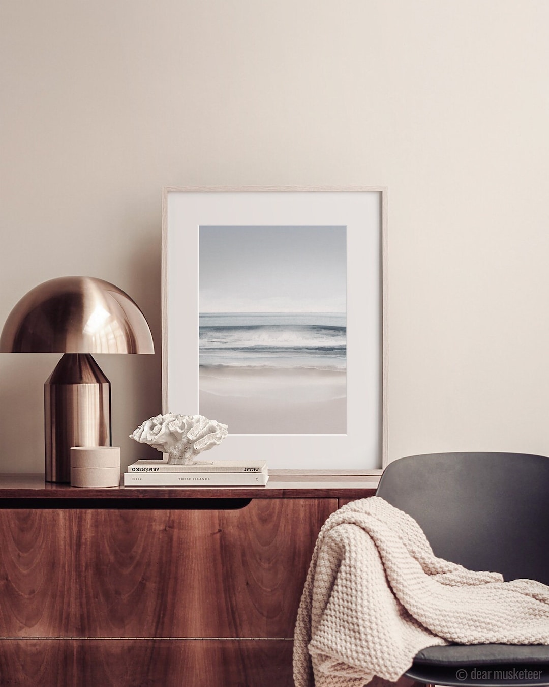 Landscape East Coast Beach A3 or A4 Art Print, Tasmanian Summer ...