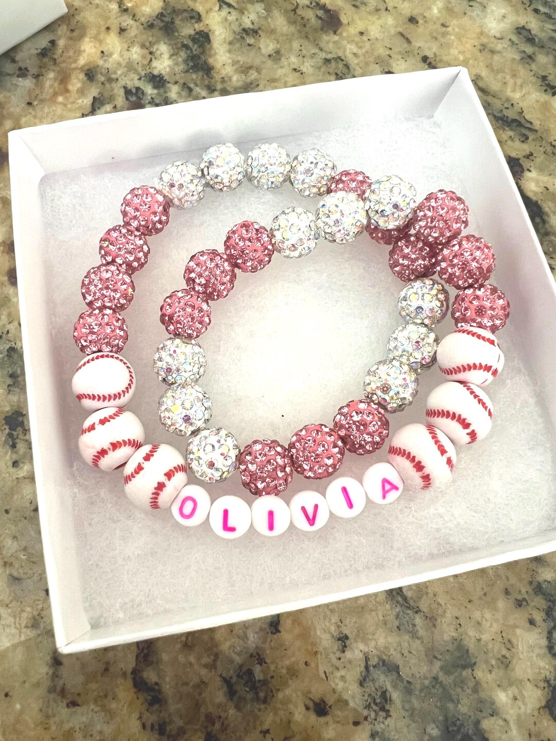 Bling Sports Custom Name Necklace Baseball Personalized Baseball Mama ...
