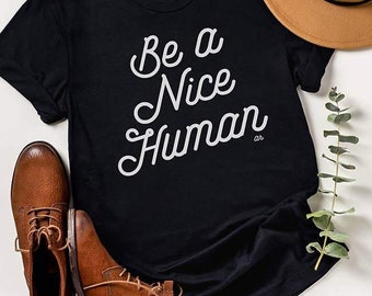 Be a Good Human T-shirt Terracotta Comfort Colors Tee - Etsy