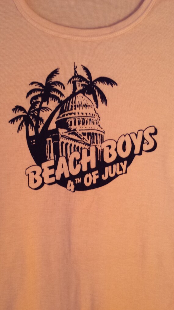Deadstock Original '80s BEACH BOYS July 4th, Wash DC … - Gem