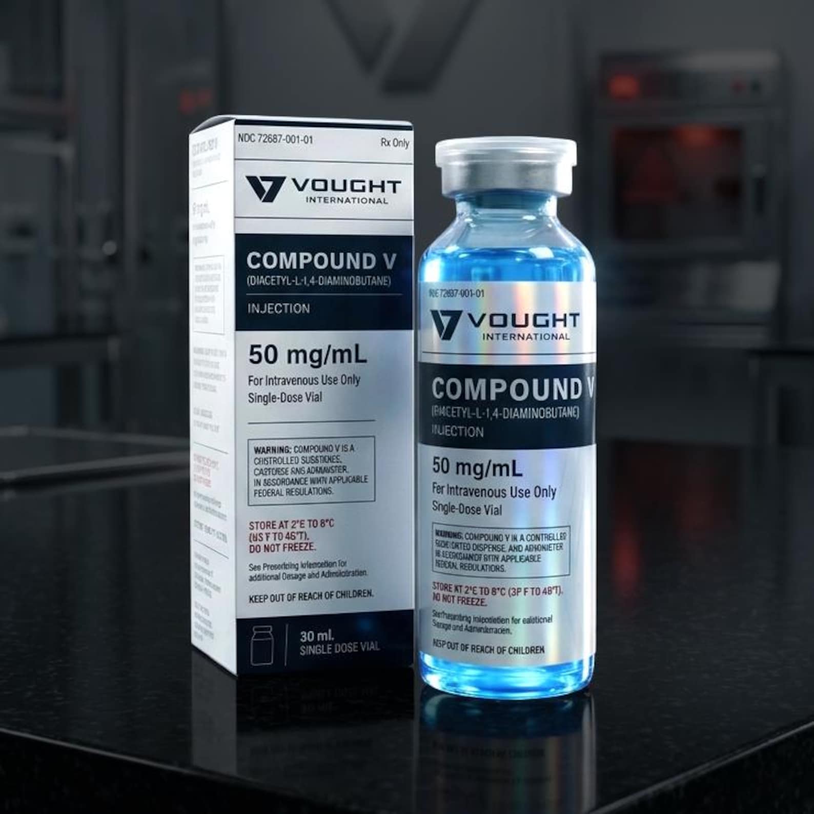 The Boys Compound V - 30ml Display Vial & Box - Etsy UK