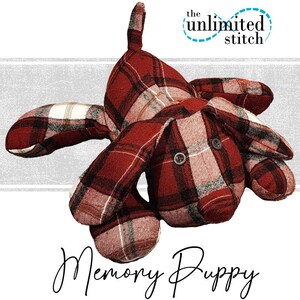 Memory Puppy Dog Made From Loved Ones Clothing - Etsy