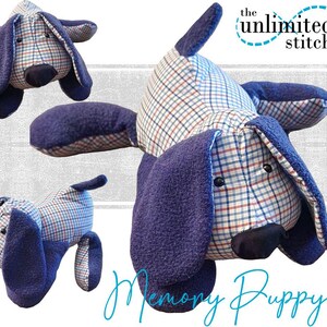 Memory Puppy Dog Made From Loved Ones Clothing - Etsy