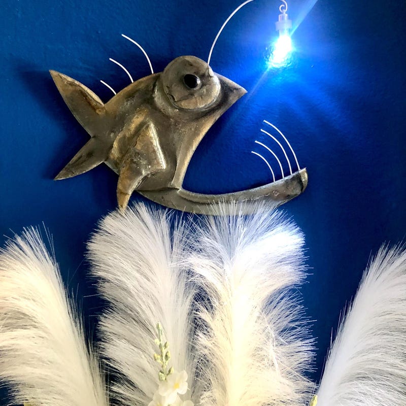 Angler Fish Lamp - Etsy