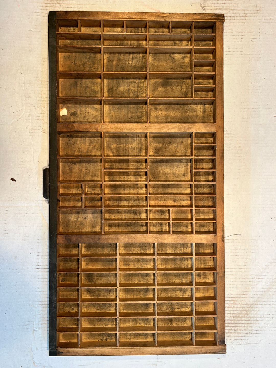 Vintage Letterpress Printer's Drawer Type Case Shadow Box 55 - Etsy