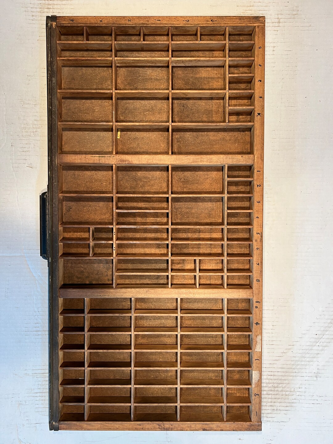 Vintage Letterpress Printer's Drawer Type Case Shadow Box - Etsy
