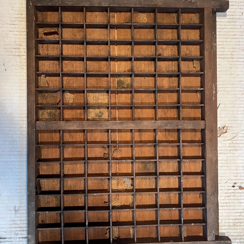 Printers Box - Etsy