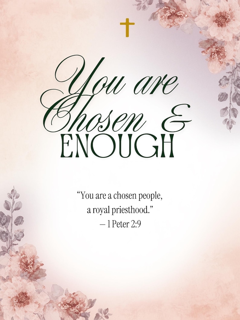 Christian Healing Scripture Art | You Are Not Alone Wall Decor (digital ...