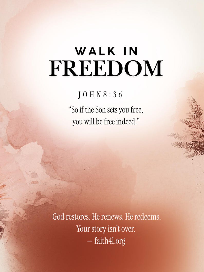 Christian Healing Scripture Art | You Are Not Alone Wall Decor (digital ...