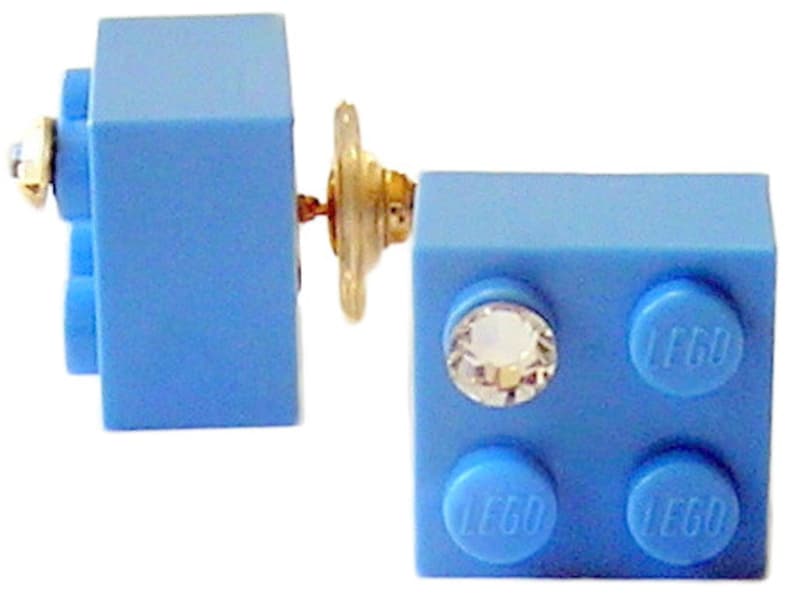 Light Blue LEGO® Brick 2x2 With a 'diamond' Color - Etsy
