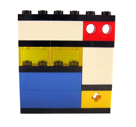 Collectible Brooch Pin Model 1 Made From LEGO® Bricks - Etsy