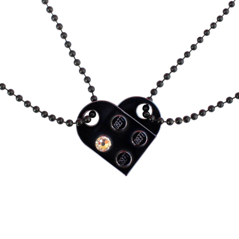 Chrome Black 2 Piece Customizable LEGO® Heart Made From 2 - Etsy Israel