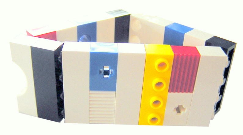 Geek Chic Primary Colors Bracelet Made From LEGO® Bricks on - Etsy Israel
