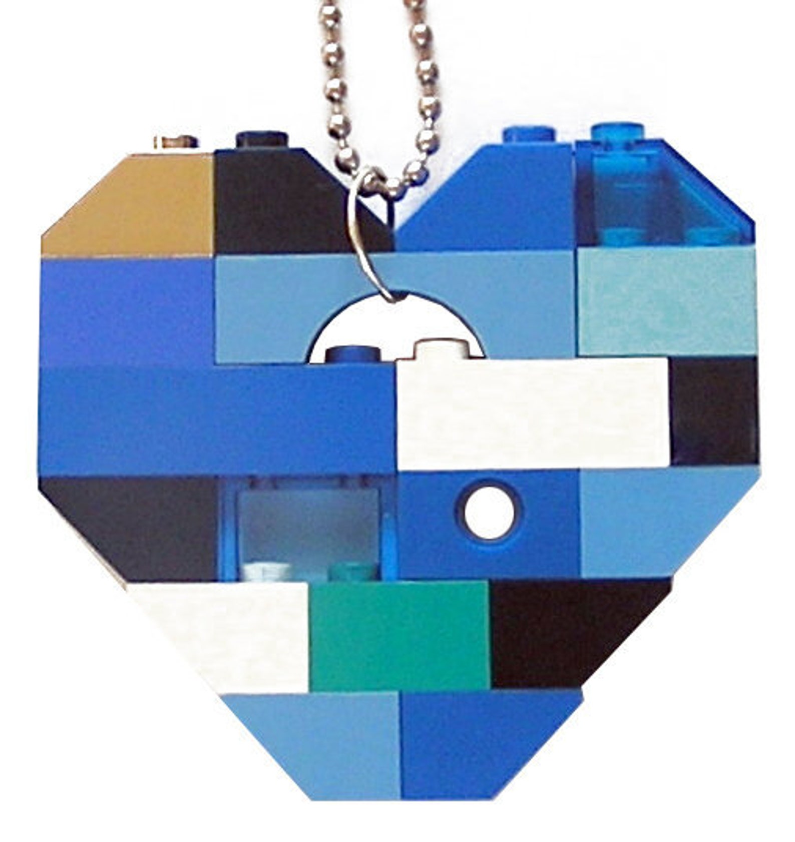 Collectible Heart single Thickness Model 6 Made From LEGO® - Etsy