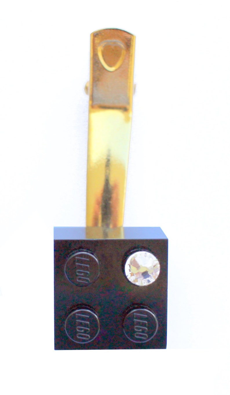 Black LEGO® Brick 2x2 With a diamond Color SWAROVSKI® - Etsy Israel