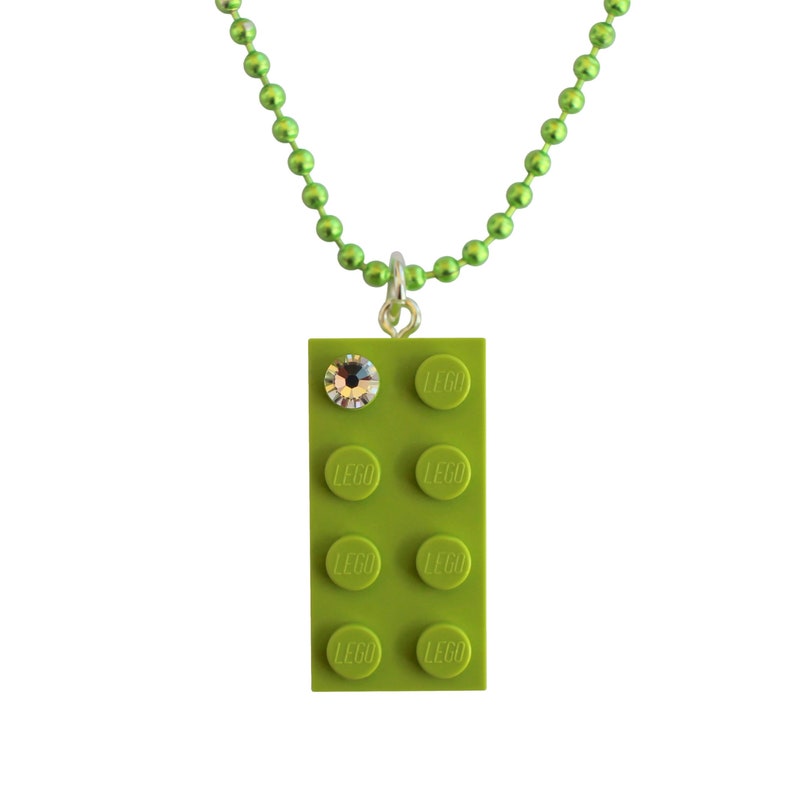 Light Green LEGO® Brick 2x4 With a 'diamond' Color - Etsy