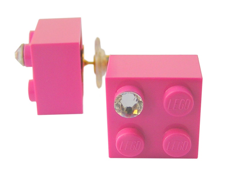 Dark Pink LEGO® Brick 2x2 With a 'diamond' Color - Etsy