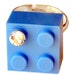 Light Blue LEGO® Brick 2x2 With a diamond Color SWAROVSKI® - Etsy