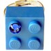 Light Blue LEGO® Brick 2x2 With a Blue SWAROVSKI® Crystal on a - Etsy
